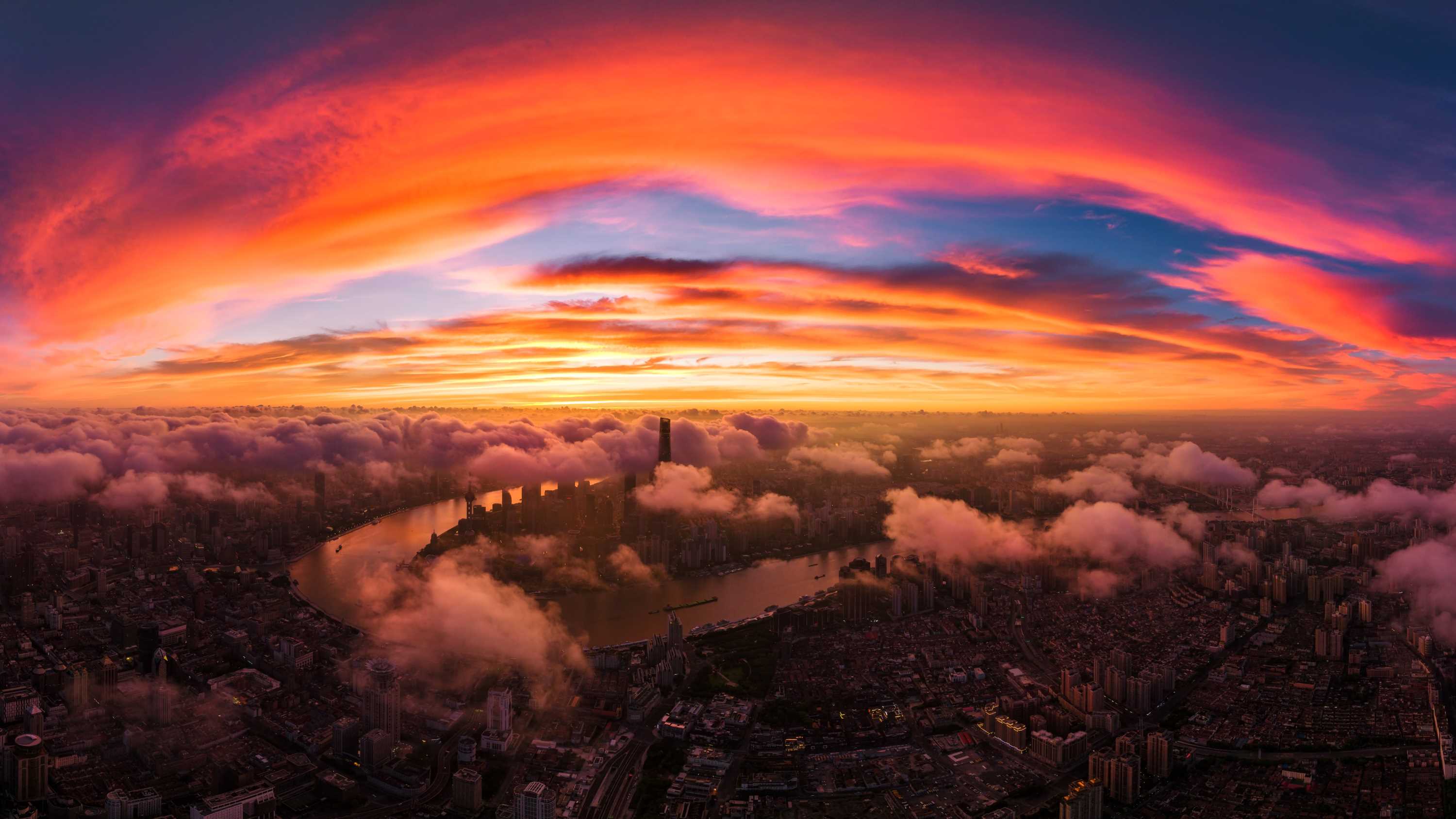 晚霞分析与记录 | Rosy Cloud Analysis and Recording